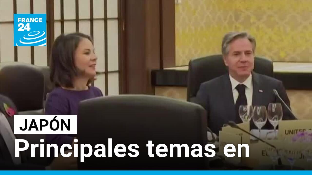 Cumbre del G7 en Japón, una agenda marcada por el conflicto en Medio Oriente - France 24